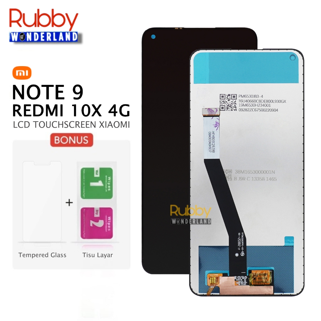 Jual LCD Touchscreen Xiaomi Redmi Note 9 Redmi 10X 4G Original ...