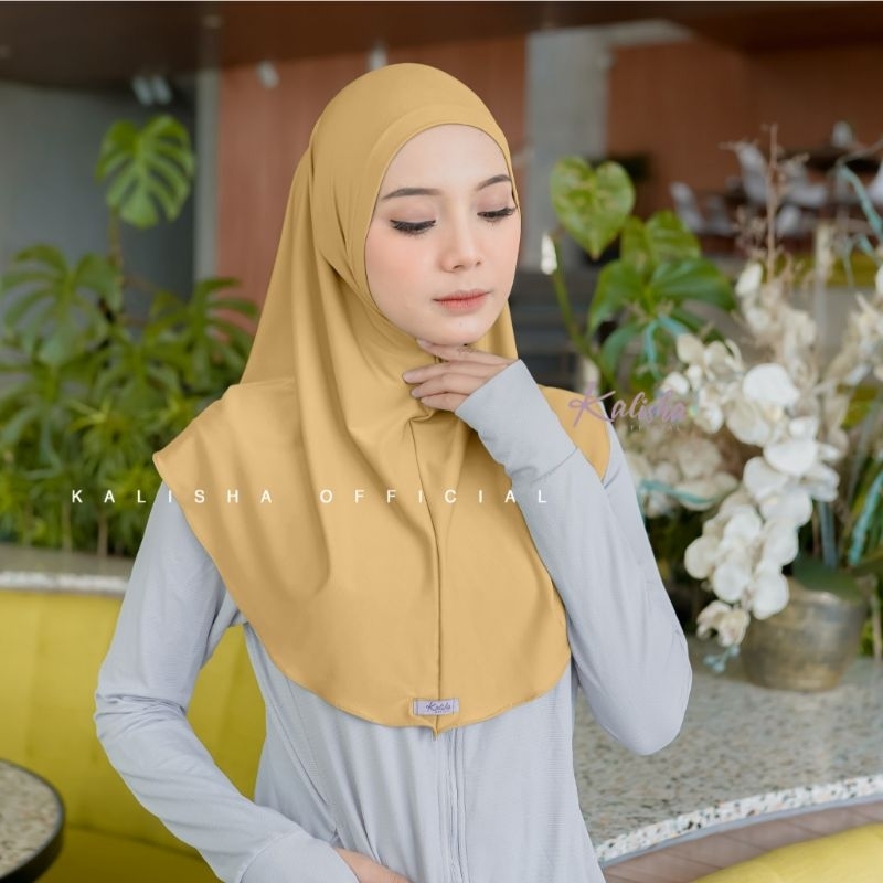 Jual Jilbab Sport / Olahraga Bergo Zaida ORIGINAL by Kalisha Hijab | Shopee Indonesia