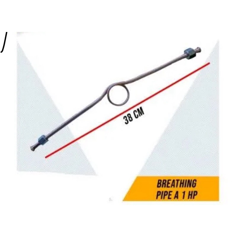 Jual BREATHING PIPE A KOMPRESOR 1/2HP 1HP KOMPRESOR ANGIN | Shopee ...