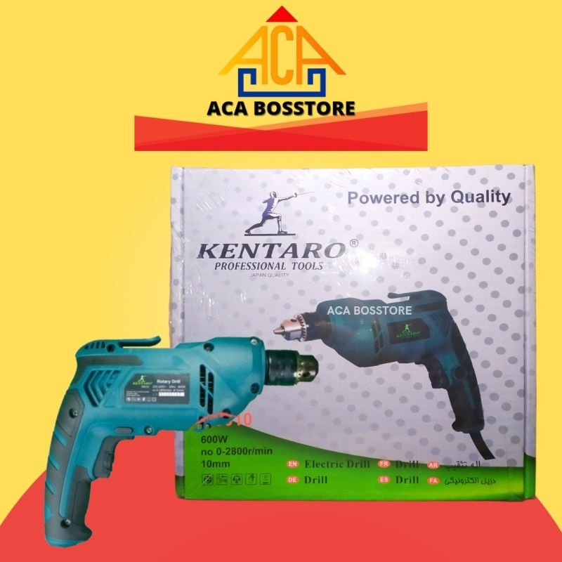 Jual Mesin Bor Listrik 10mm D6010 Heavy Duty Kentaro Japan Quality | Shopee Indonesia