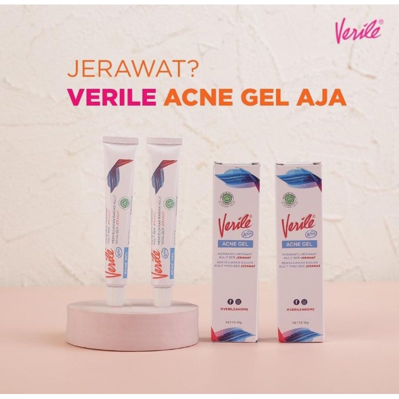 Jual Verile Acne Gel obat jerawat 10g | Shopee Indonesia