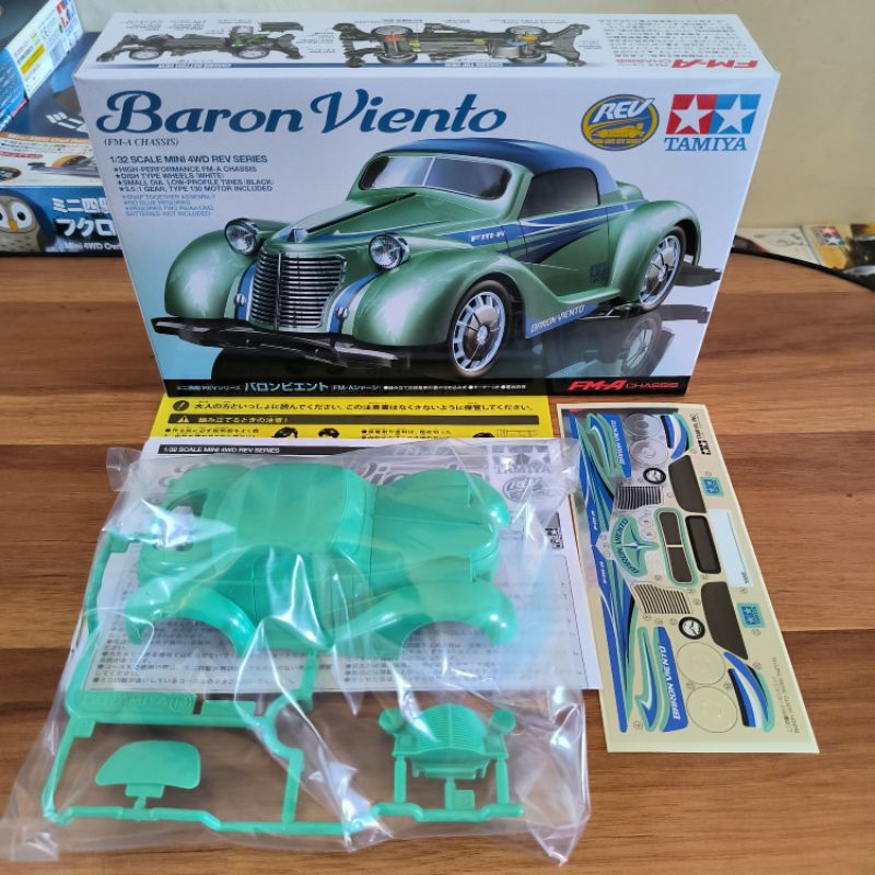 Jual Tamiya 18709 BODY Baron Viento Original + Decal + Box | Shopee ...