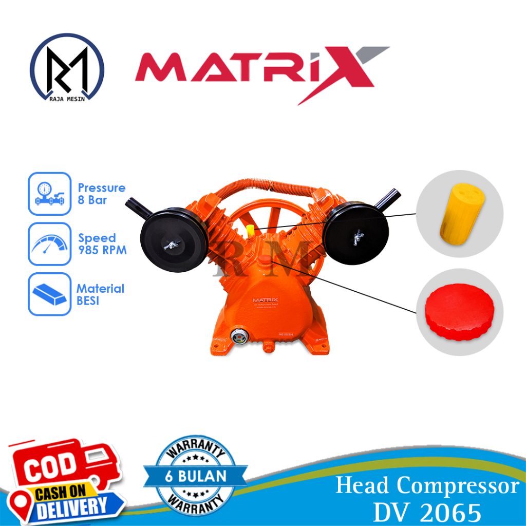 Jual Head Compressor Matrix DV2065 1HP（Packing Kayu） | Shopee Indonesia
