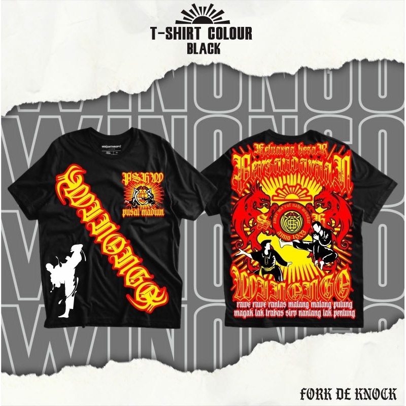 Jual Kaos Pshw Winongo Keluarga Besar Persaudaraan Winongo Desain ...