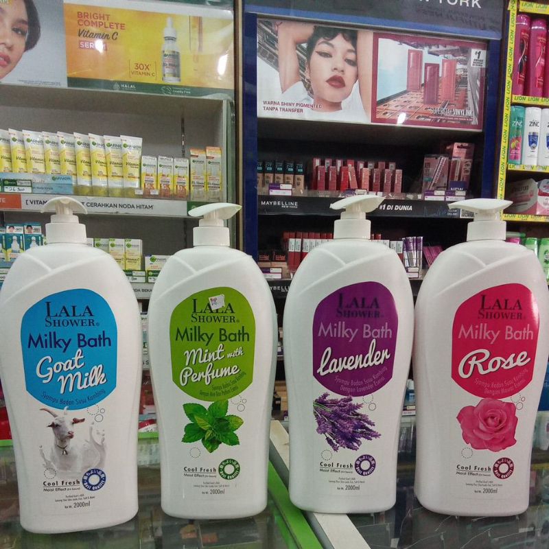 Jual Lala Shower Milky Bath 2000ml | Shopee Indonesia