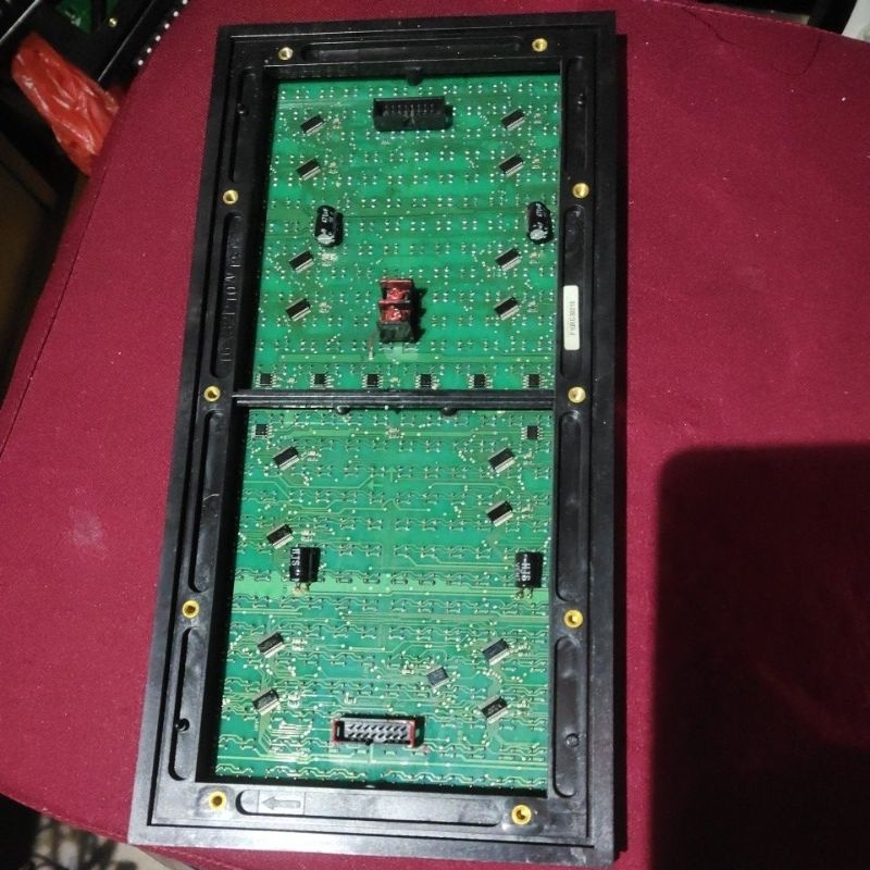 Jual MODUL LED RUNING TEX P10 MODUL RUNING TEX LED PANEL MODUL P10 ...