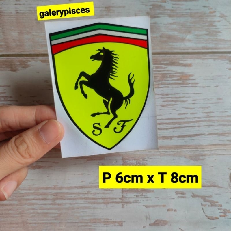 Jual stiker cutting Ferrari keren | Shopee Indonesia