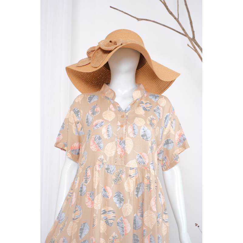 Jual Noura Dress (Daster Kerah Shanghai) | Shopee Indonesia