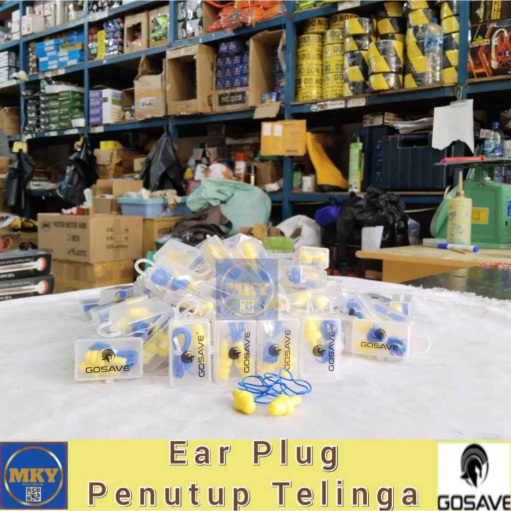 Jual Ear Plug Pelindung Sumbat Telinga Earplug Ultrafit Kotak Bening ...
