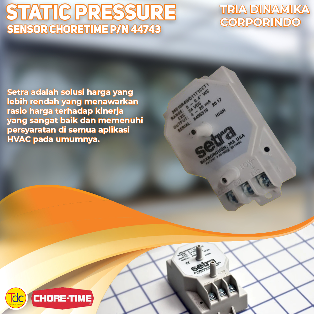 Jual Static Pressure Sensor Choretime p/n 44743 - Alat Ternak Kandang Ayam | Shopee Indonesia