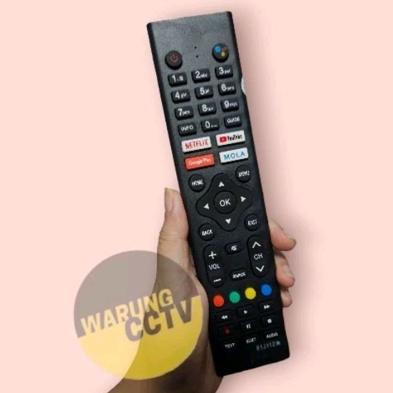 Jual REMOTE TV SMART POLYTRON android tipi remot langsung pakai tanpa ...