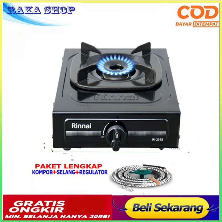 Jual Rinnai RI-201S Kompor Gas 1 Tungku Rinnai RI 201 S KOMPOR RINNAI ...