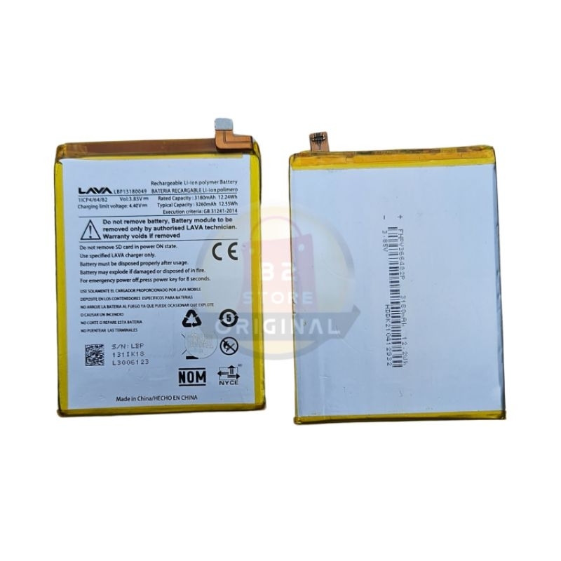 Jual Baterai Battery Lava R3 Note LBP13180049 | Shopee Indonesia