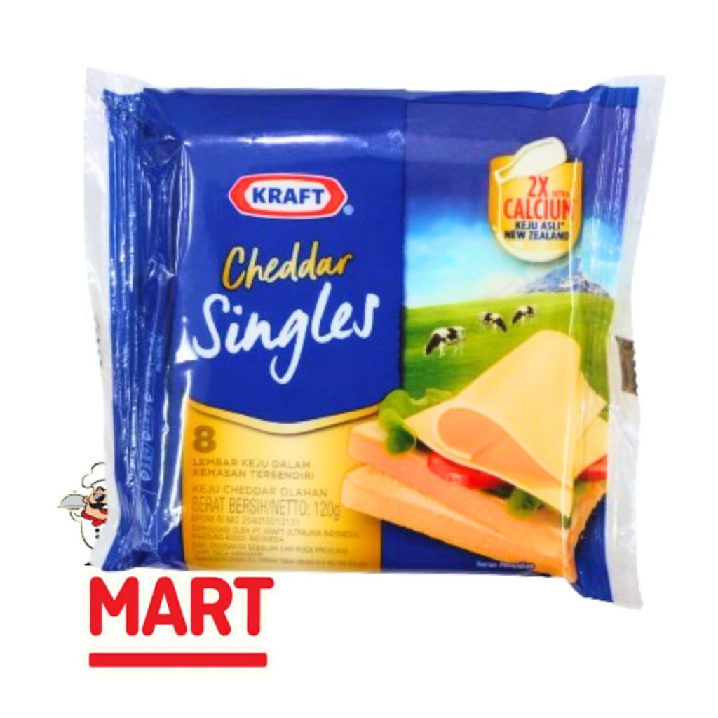 Jual KRAFT SINGLES REGULAR 120GR ISI 8 SLICE/KEJU/CHEESE | Shopee Indonesia