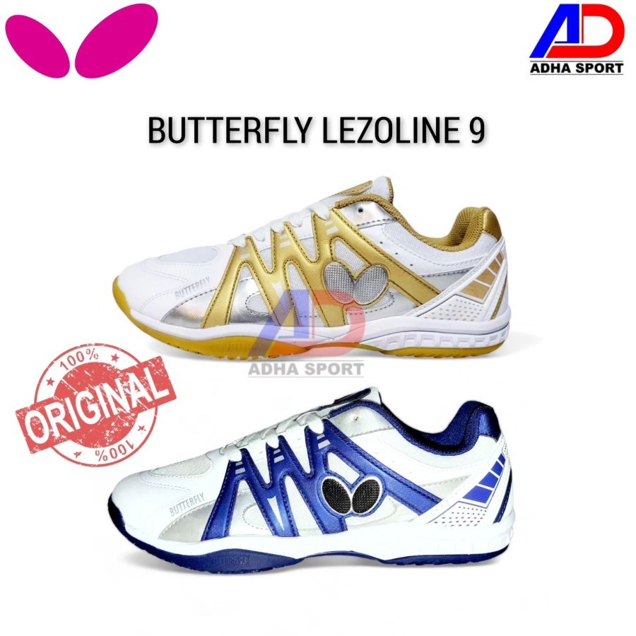 Jual Sepatu Pingpong Butterfly Lezoline 9 / Nine Tenis Meja Original ...