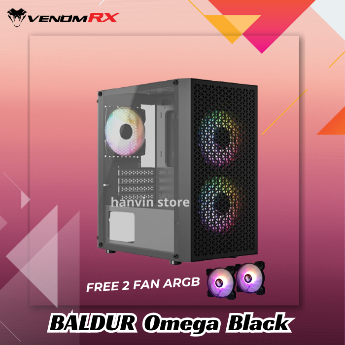 Jual Casing VenomRX Baldur Omega Black | Shopee Indonesia