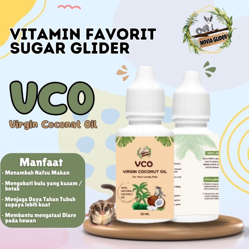 Jual VCO 30ml / Virgin Coconut Oil Hewan / Minyak Kelapa Murni Obat ...