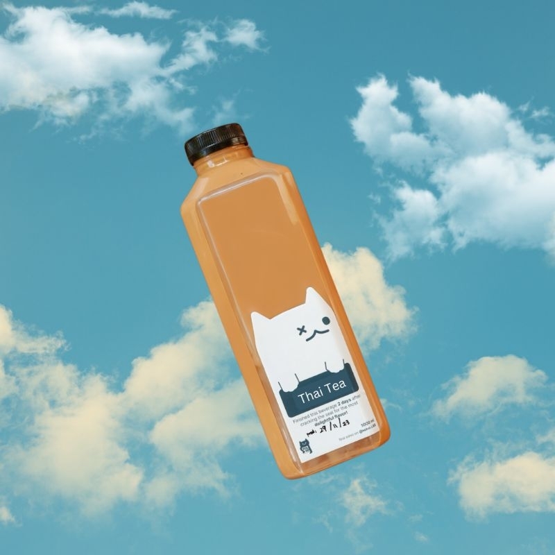 Jual Thai Tea Literan Solvo | teh susu creamy 1 liter botolan teh milk ...