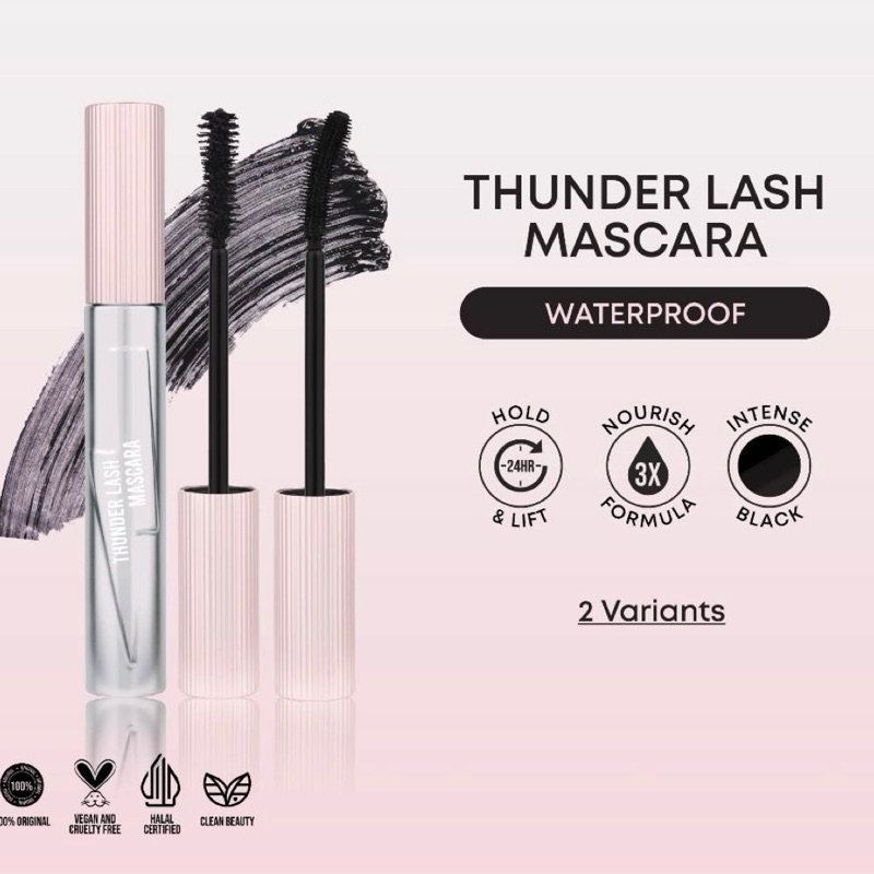 Jual Rose All Day All New Thunder Lash Mascara | Shopee Indonesia