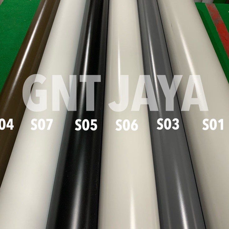 Jual Harga Max taco sheet SUPERCON PVC cs laminates PUTIH HITAM ABU ...