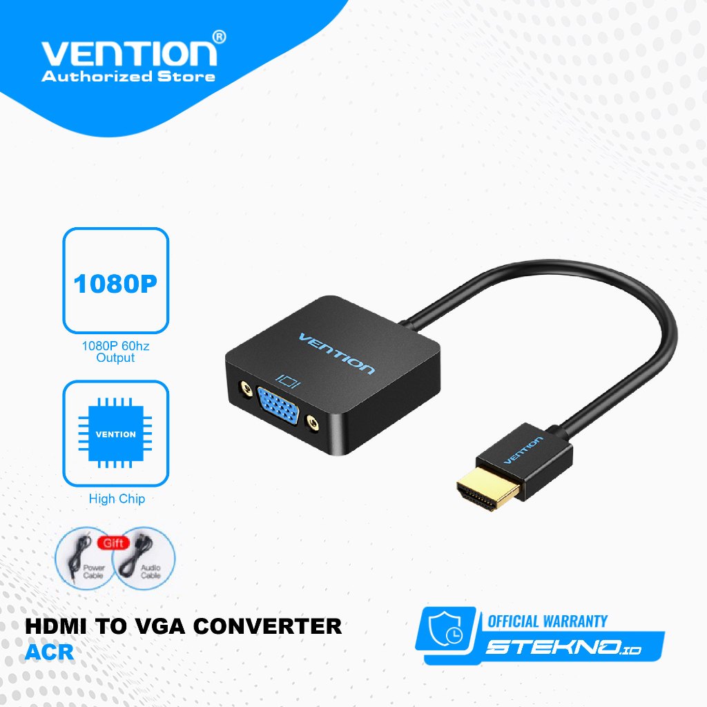 Jual Vention Converter HDMI to VGA Series | Shopee Indonesia