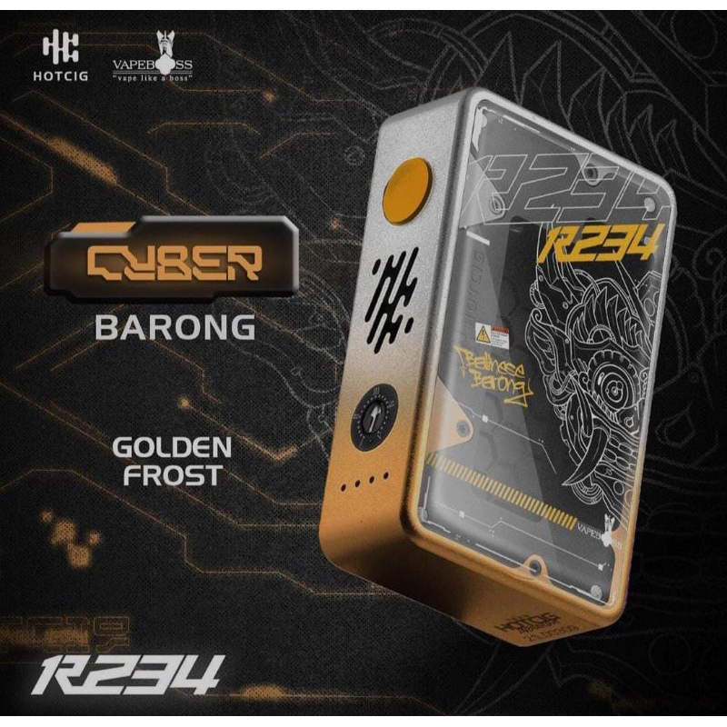 Jual MOD R234 Cyber Barong Golden Frost | Shopee Indonesia