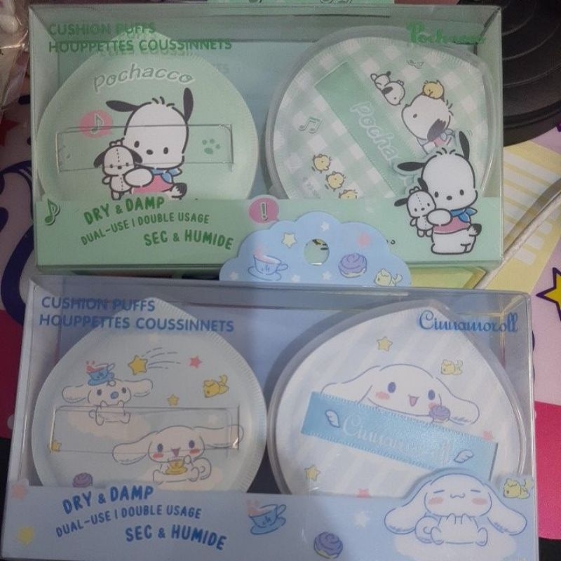 Jual cushion puff SANRIO license..link co 68k | Shopee Indonesia