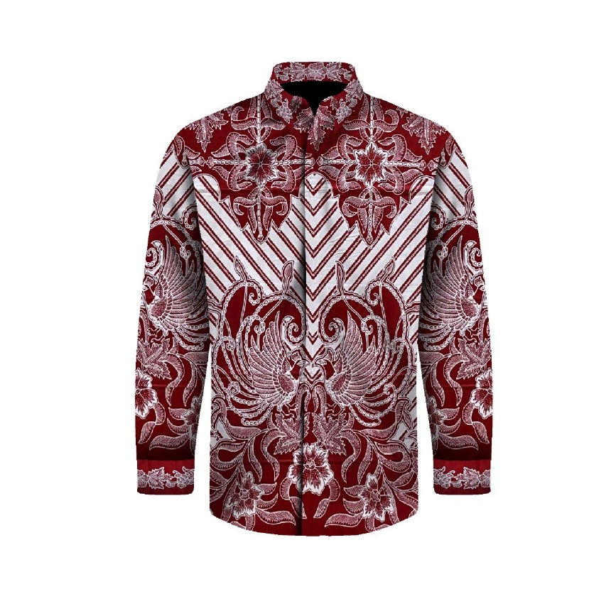 Jual BATIK SIMONET Baju Batik Premium Kemeja Batik Pria Dewasa Warna ...
