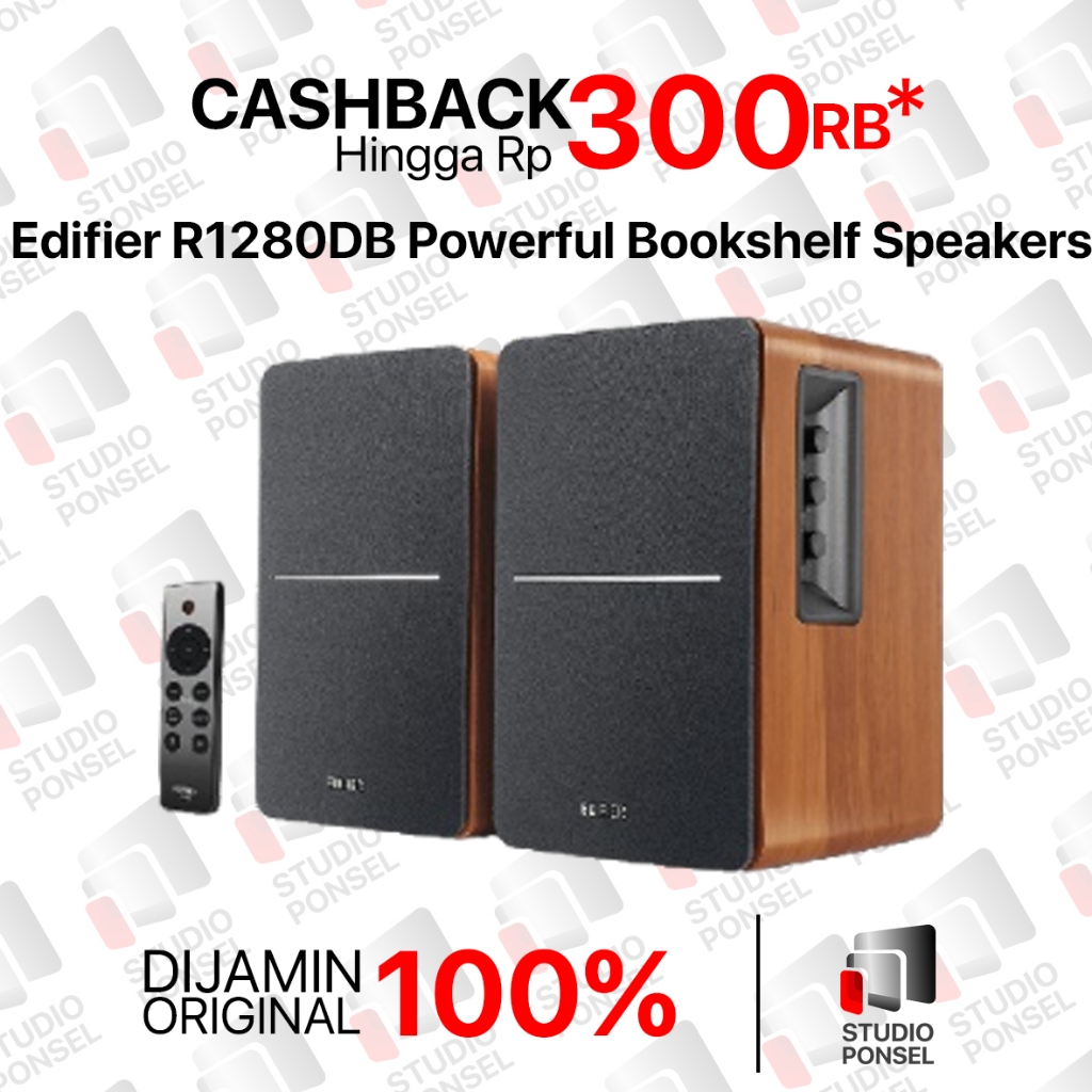 Jual Edifier R1280DB Powerful Bookshelf Speakers Bluetooth Active 2.0 | Shopee Indonesia