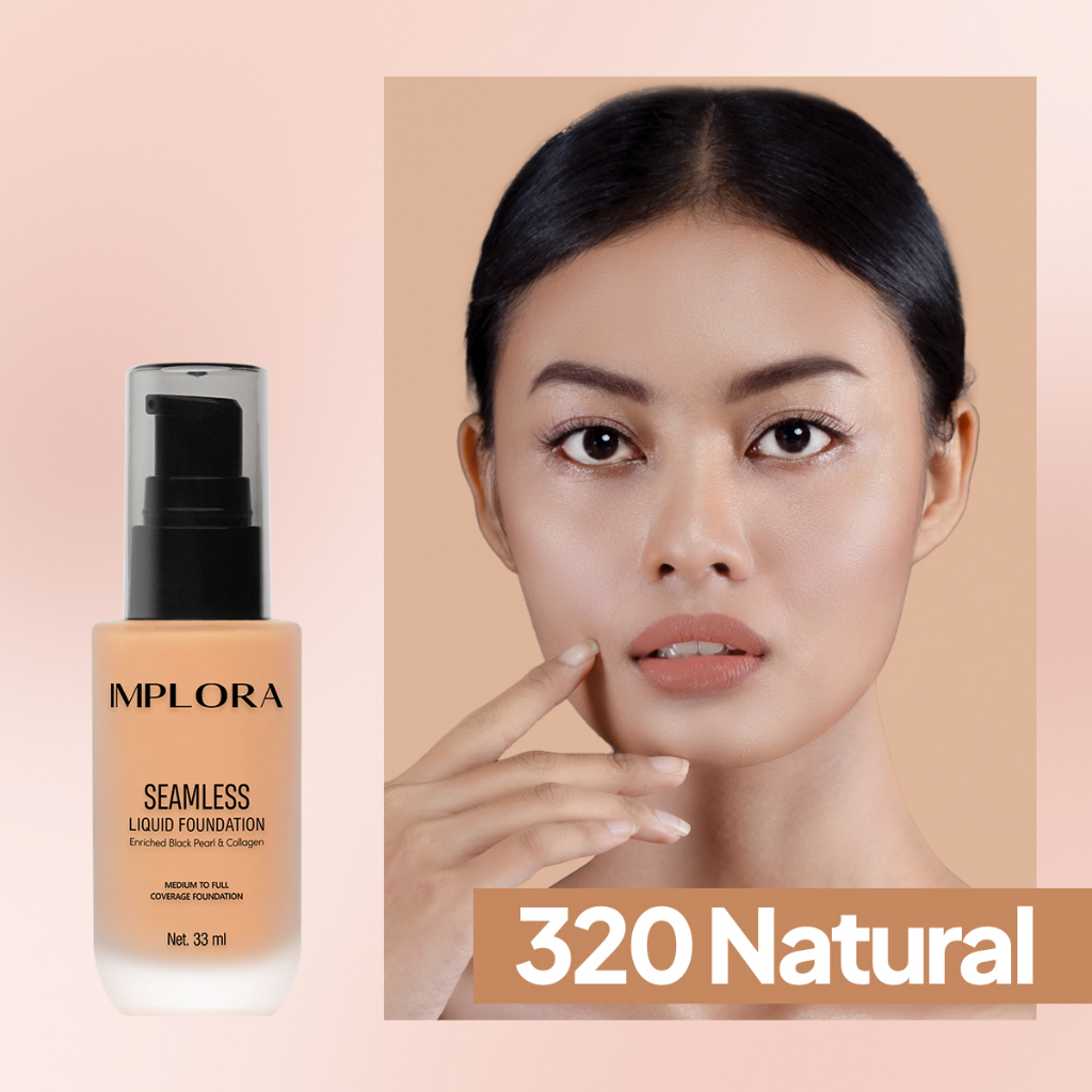Jual Implora Seamless Liquid Foundation | Shopee Indonesia