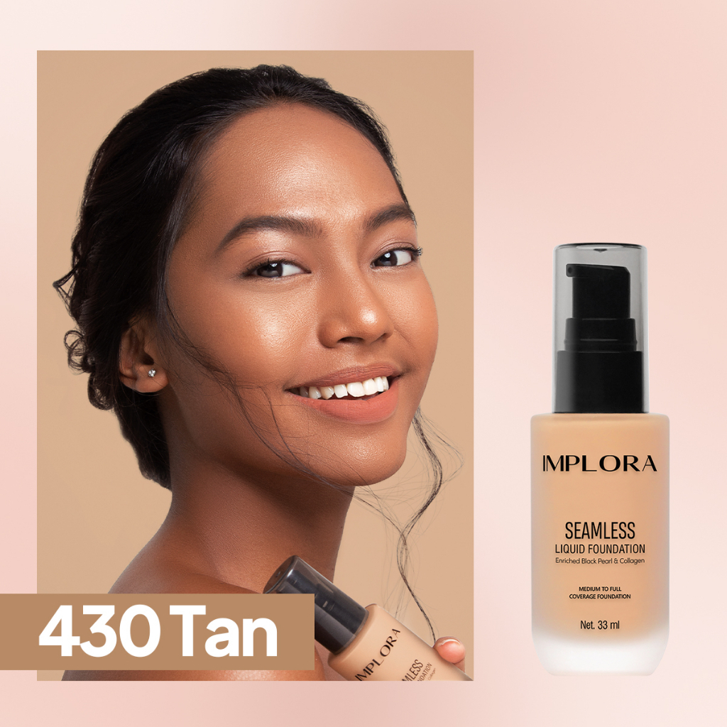Jual Implora Seamless Liquid Foundation | Shopee Indonesia