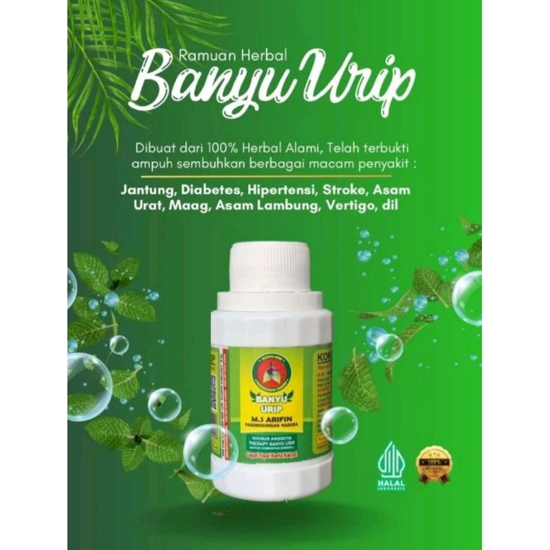 Jual Ramuan Banyu Urip 125mL/Ramuan Herbal untuk Berbagai Macam ...
