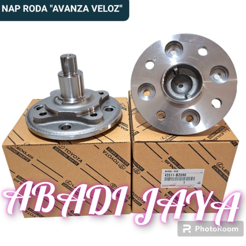 Jual NAP RODA WHEEL HUB DEPAN TOYOTA AVANZA VELOZ 43511-BZ090 ORIGINAL ...