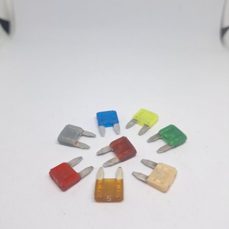 Jual SEKRING SIKRING FUSE BLADE TANCAP MINI 2 5 7,5 10 15 20 25 30 ...