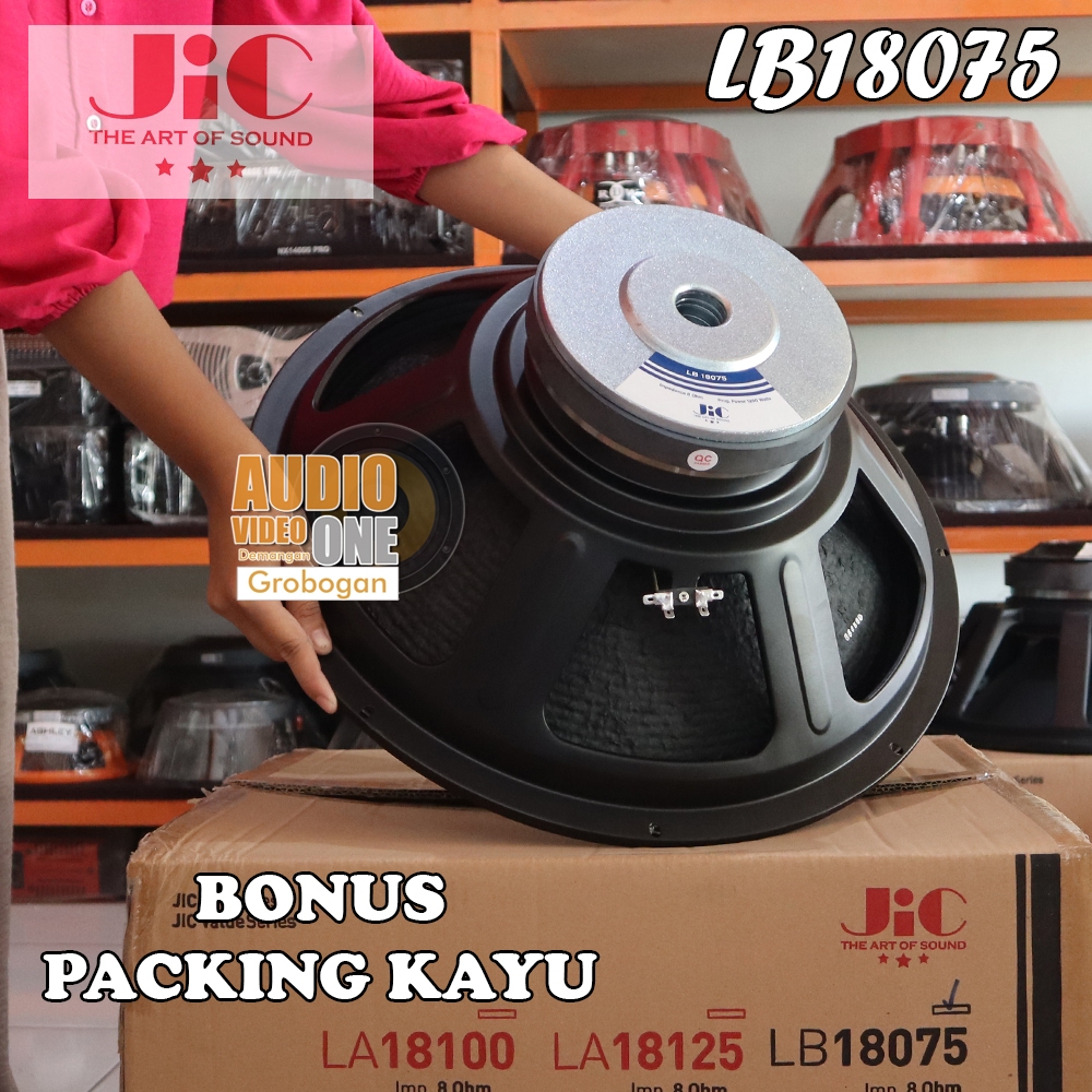 Jual Speaker JIC LB18075 Spiker Komponen 18 Inch Original Bonus Packing ...