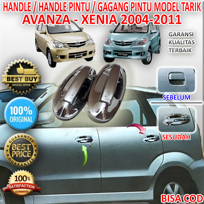 Jual HANDEL PINTU/HENDEL PINTU/AVANZA XENIA 2004-2011 MODEL TARIK ISI 2 ...