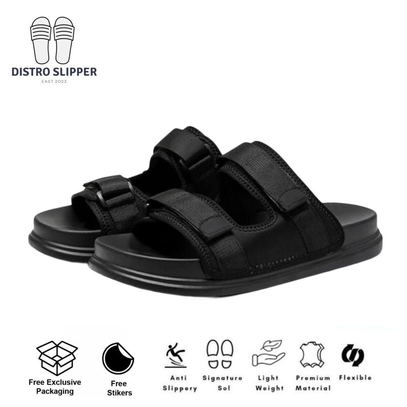 Jual Sandal Distro Original Sandal Pria Wanita Mose Sandal Slop Slip On ...