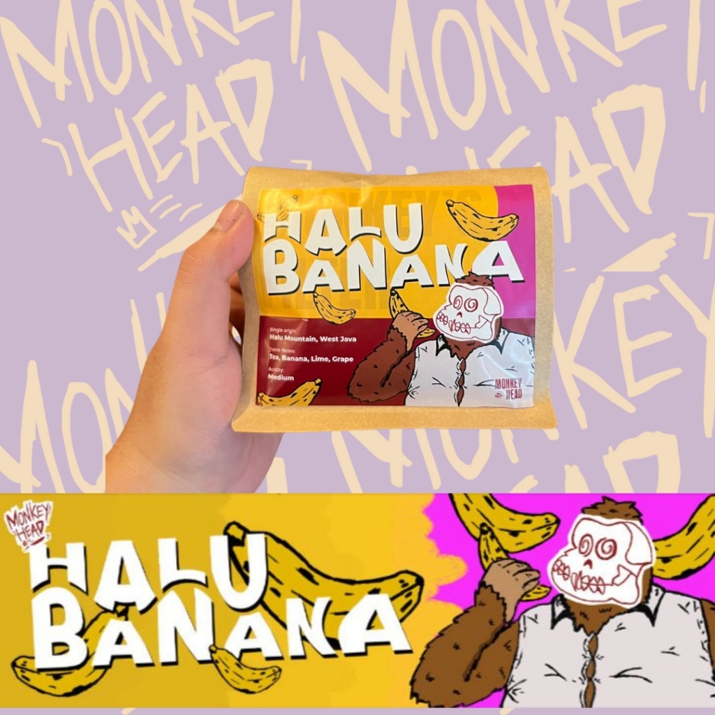 Jual MONKEY HEAD Halu Banana - Filter Coffee (200gr) | Shopee Indonesia