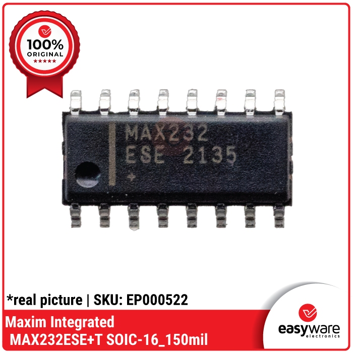 Jual IC MAX232ESE+ MAX232ESE MAX232 SMD ORIGINAL MAX232ESE+ SOIC-16 150mil | Shopee Indonesia