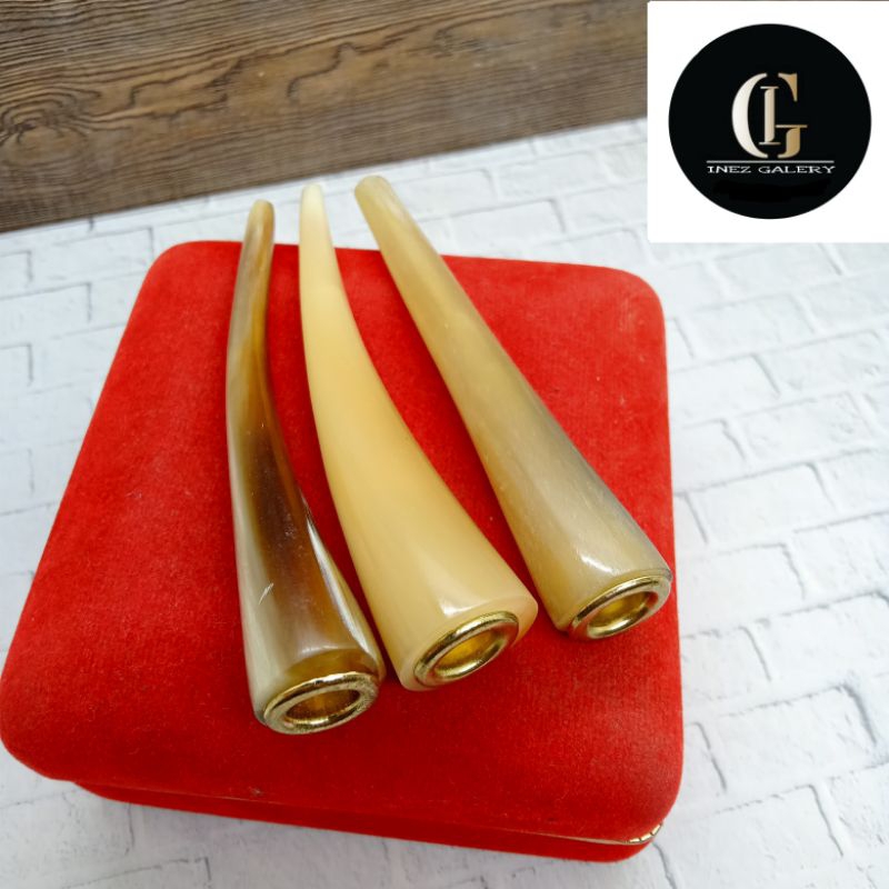 Jual Kerajinan pipa once tanduk kerbau bule spesial A31 | Shopee Indonesia