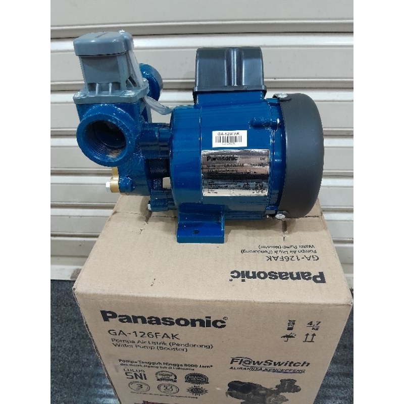 Jual PANASONIC GA126FAK Booster Pump Pompa Pendorong Otomatis Flow ...