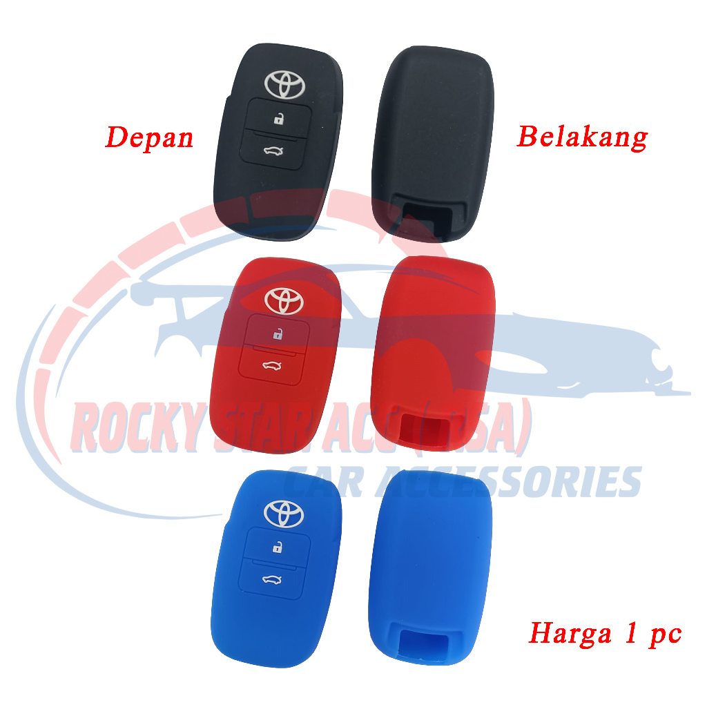 Jual Silikon Kunci Remote Mobil Toyota Yaris Cross Hybrid 2023 | Shopee ...