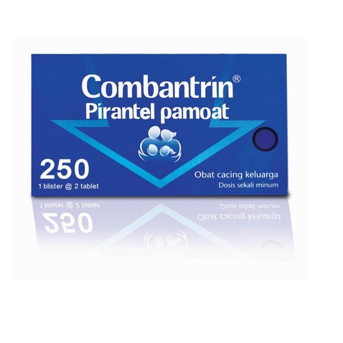 Jual TABLET COMBANTRIN 250mg 1 LEMBAR ISI 2 TABLET | Shopee Indonesia