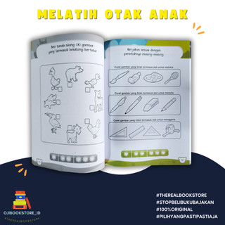 Jual BUKU ANAK - BUKU ANAK TK PAUD - BRAIN GAMES FOR KIDS LATIHAN ...