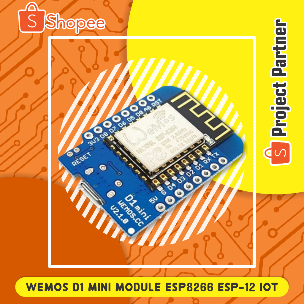 Jual Modul Wemos D1 Mini Module ESP8266 ESP-12 IOT | Shopee Indonesia