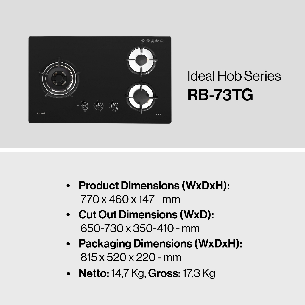 Jual KOMPOR TANAM RINNAI RB-73 TG | Shopee Indonesia