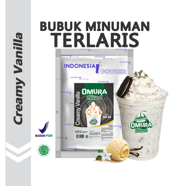 Jual Rasa Vanilla 500gr / Powder Minuman Berkualitas Merk Omura Blend ...