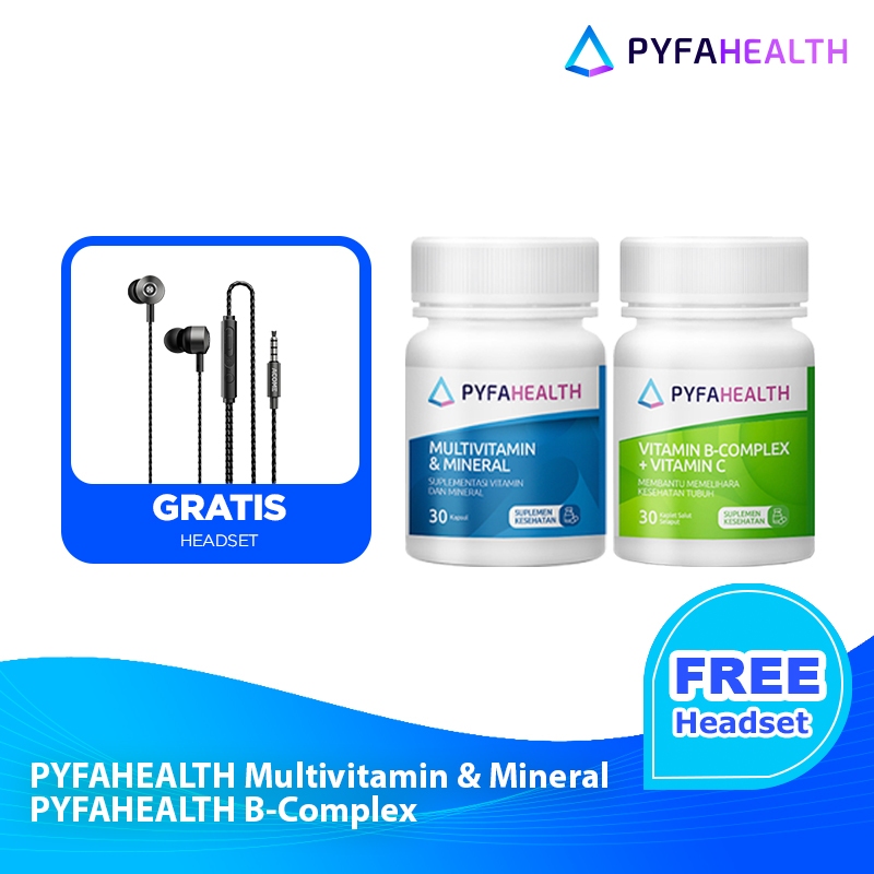 Jual [BUNDLE PYFA] Pyfahealth Multivitamin Mineral + Pyfahealth B ...