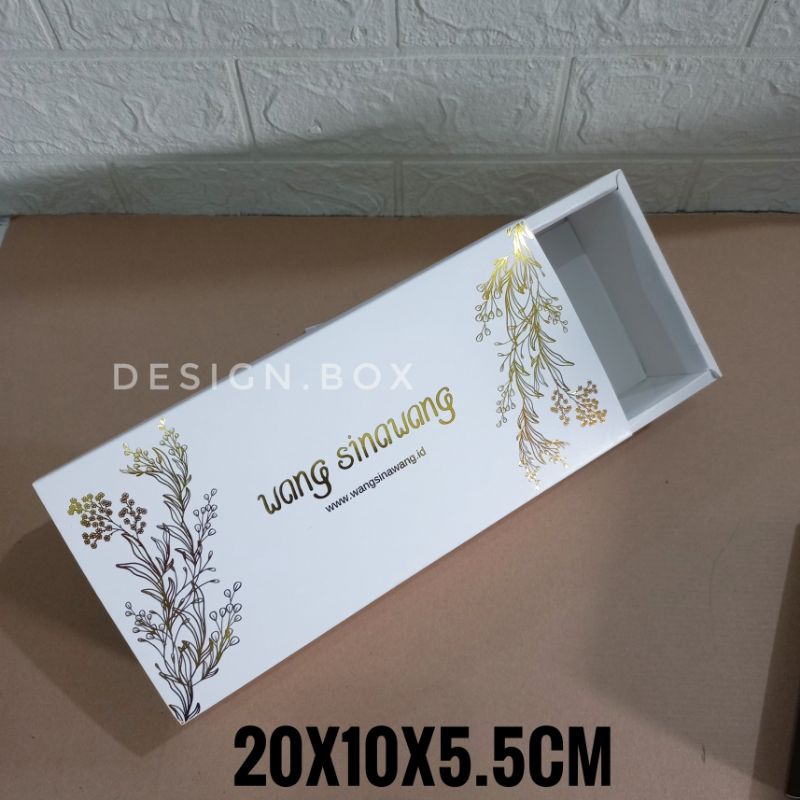 Jual SLIDING BOX CUSTOM DESIGN UK. 20X10X5.5CM | Shopee Indonesia