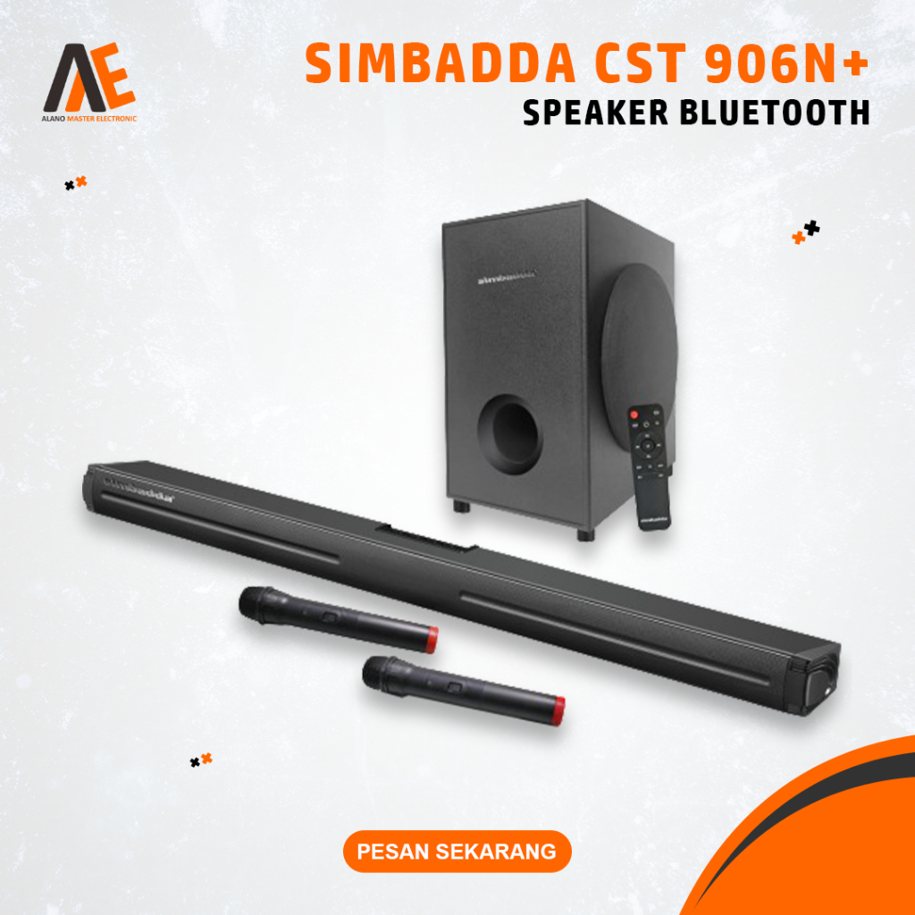 Jual Speaker Bluetooth Simbadda CST 906N+ Soundbar Karaoke TV ...